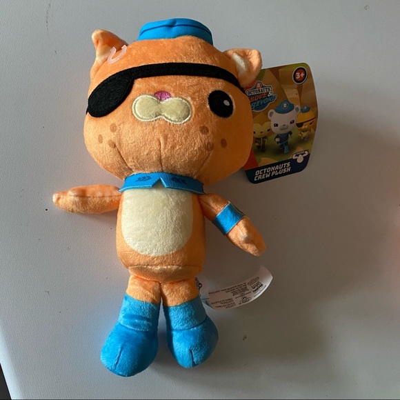 Toys | Octonauts Crew Above Beyond Kwazii Plush Stuffed Netflix Orange ...